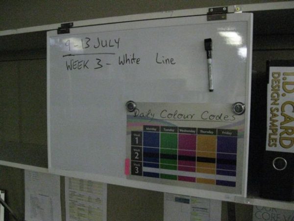 Lean Office Case Study - Colour Coding - TXM Lean Solutions